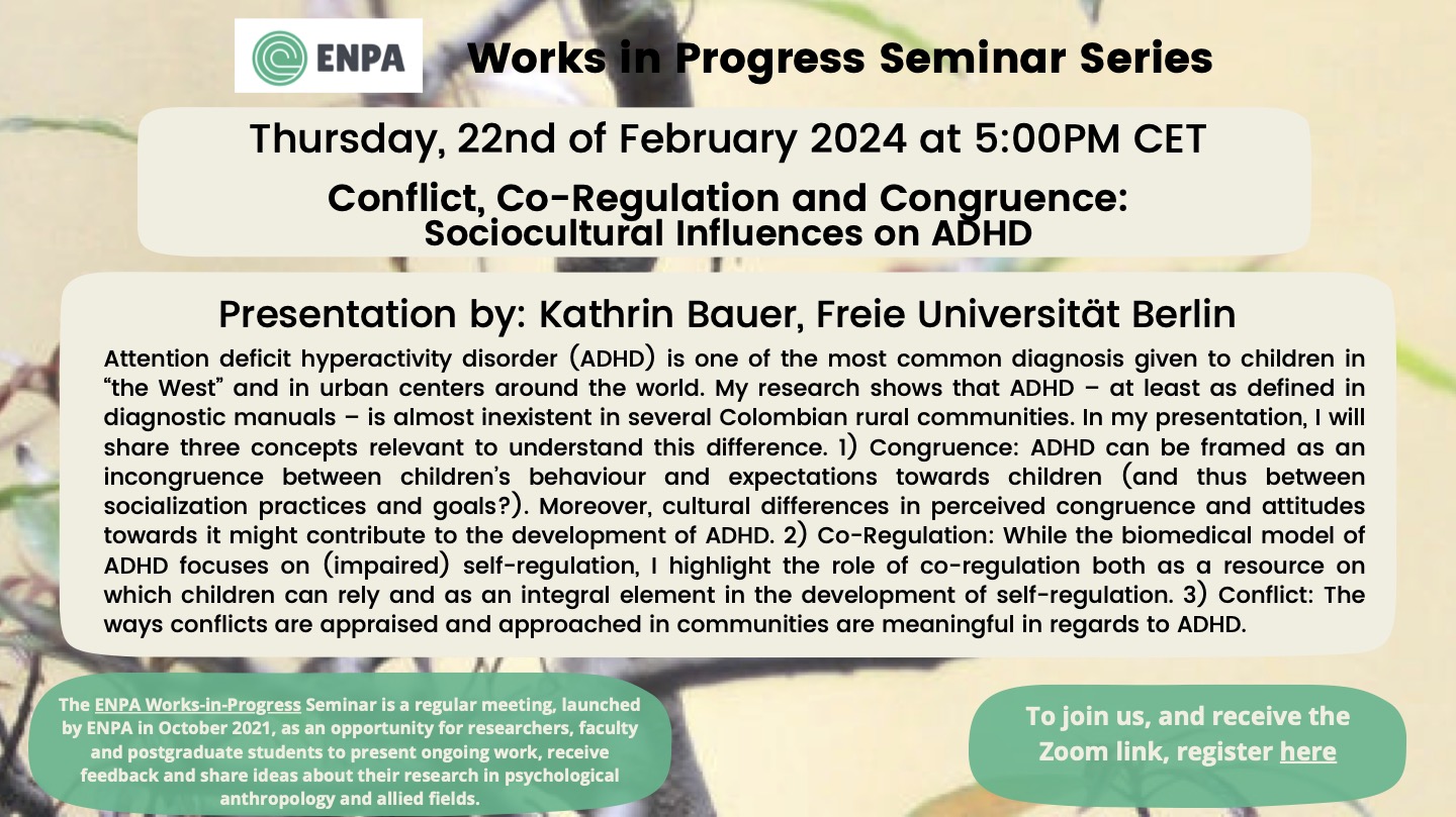 WiPS. Conflict, Co-Regulation and Congruence: Sociocultural Influences ...