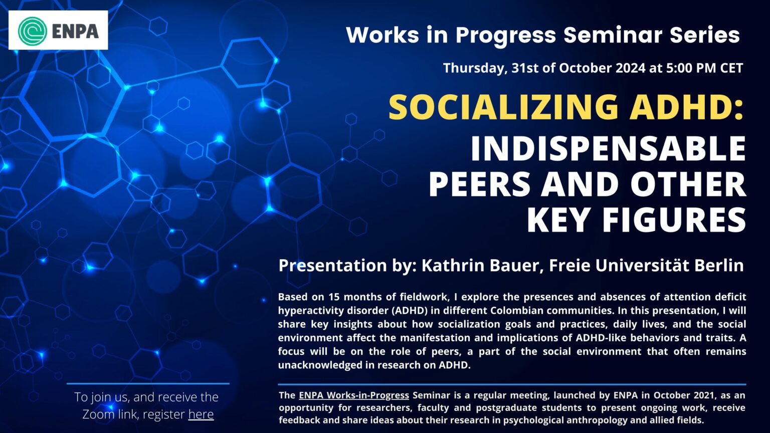 WiPS. Socializing ADHD: Indispensable Peers and Other Key Figures ...